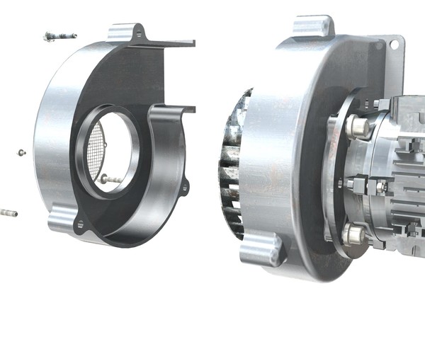 ArtStation - Industrial Centrifugal Blower Fan - Animated 3D model ...