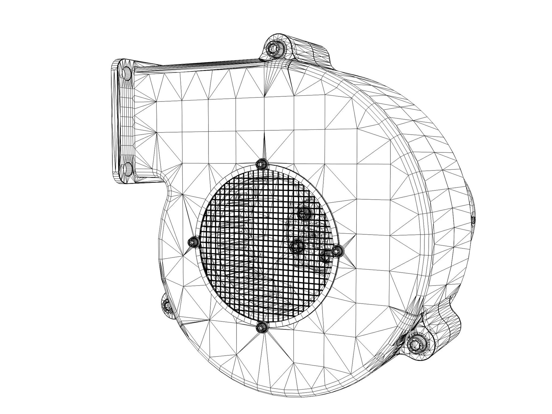 ArtStation - Industrial Centrifugal Blower Fan - Animated 3D model ...