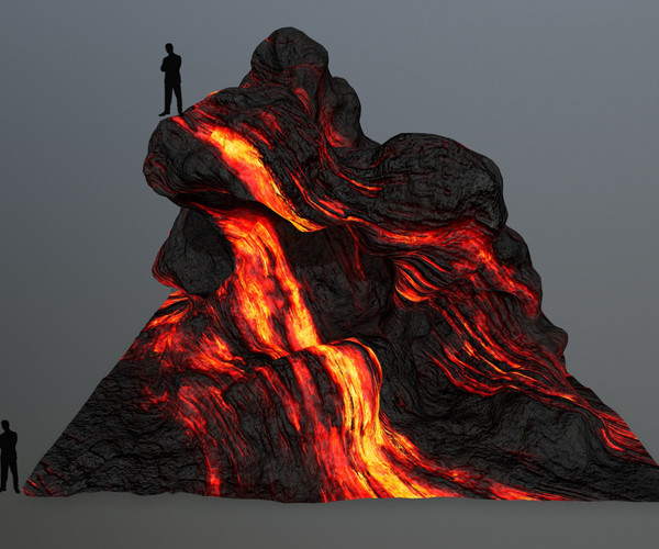 ArtStation - lava rock | Resources