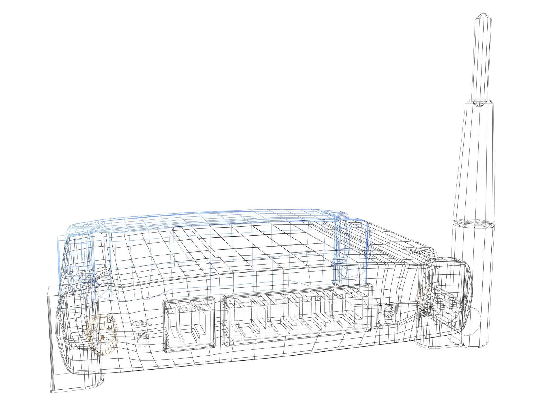 ArtStation - Linksys wireless router 3D model | Resources