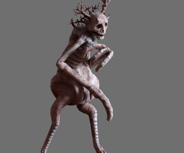 ArtStation - Autumn Demon | Game Assets