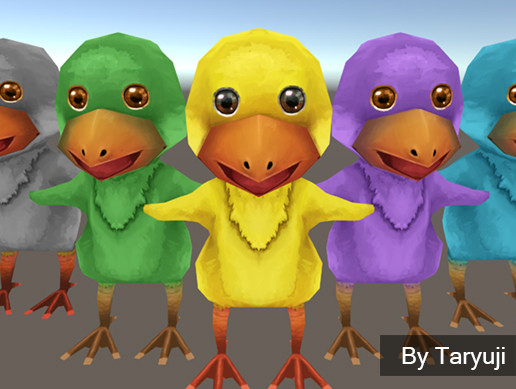 ArtStation - Chicken_v01 | Game Assets