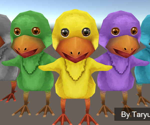ArtStation - Chicken_v01 | Game Assets