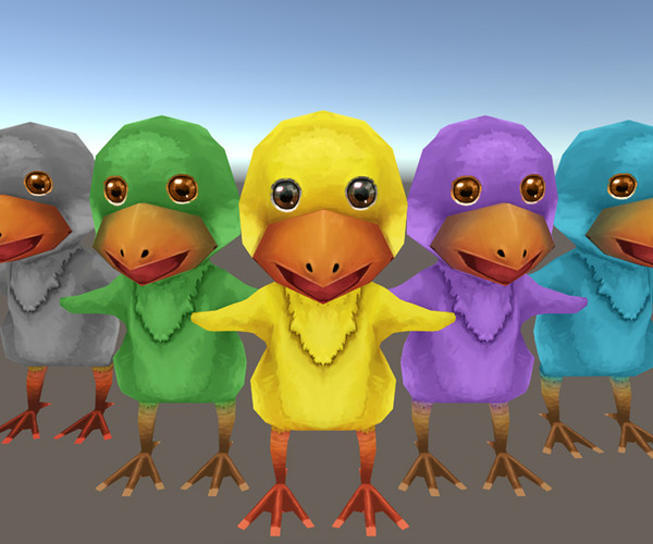 ArtStation - Chicken_v01 | Game Assets