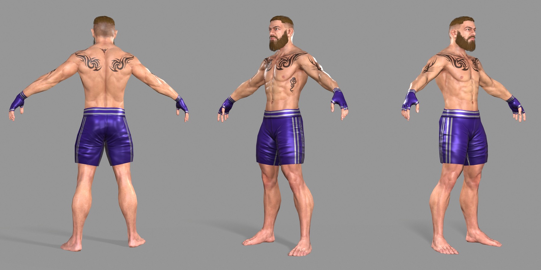 ArtStation - UFC Boxer | Game Assets