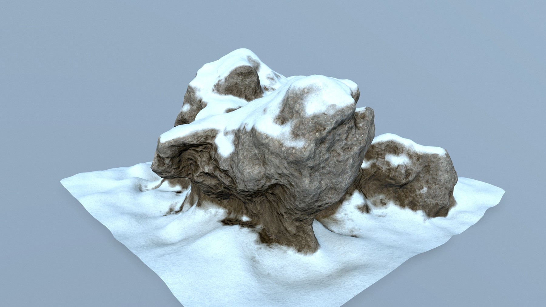 ArtStation - snow rock | Resources