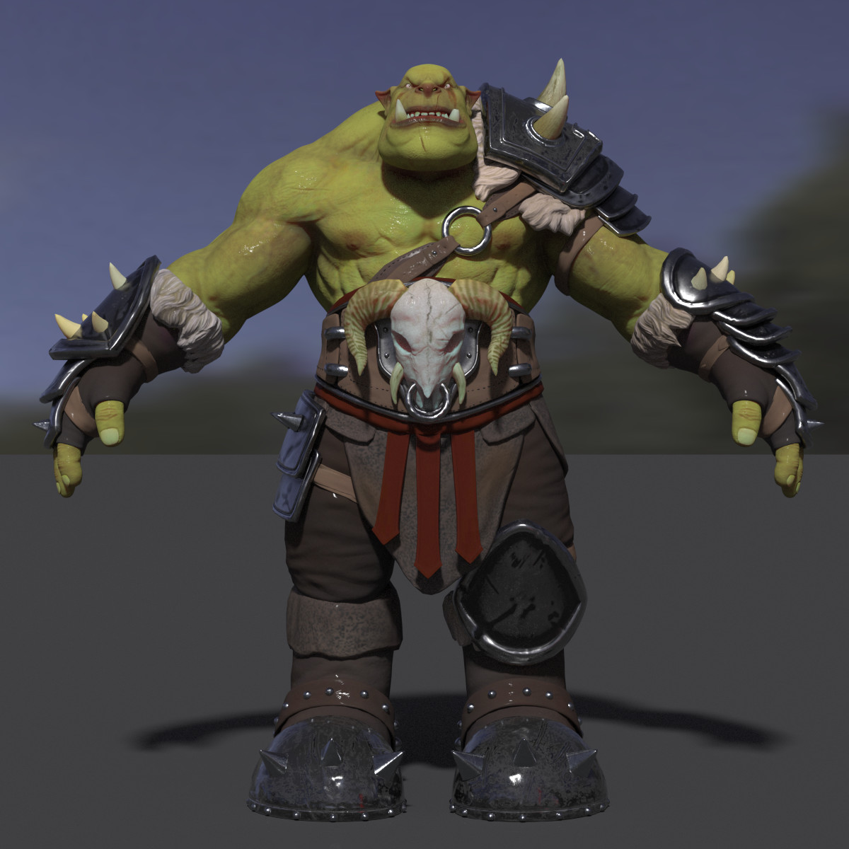 ArtStation - Orc Maya Rig | Resources