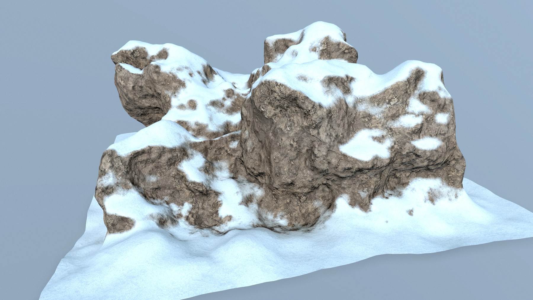 ArtStation - snow rock | Resources