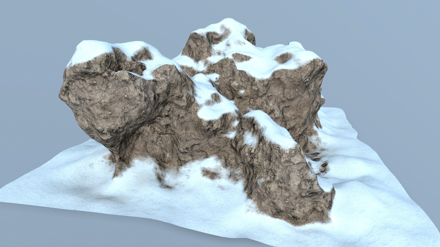 ArtStation - snow rock | Resources