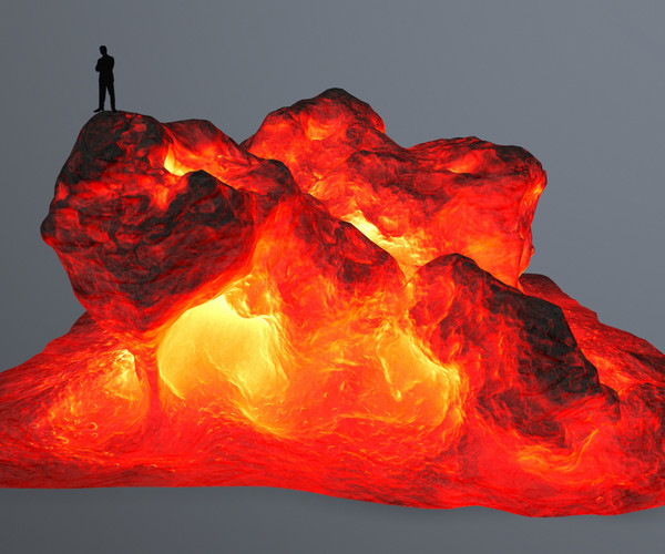 ArtStation - lava rock | Resources