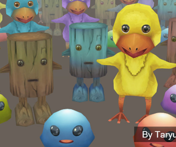 ArtStation - Begin Set_01 | Game Assets