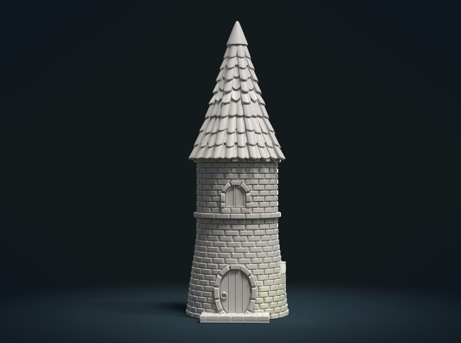ArtStation - Fantasy Tower House | Resources