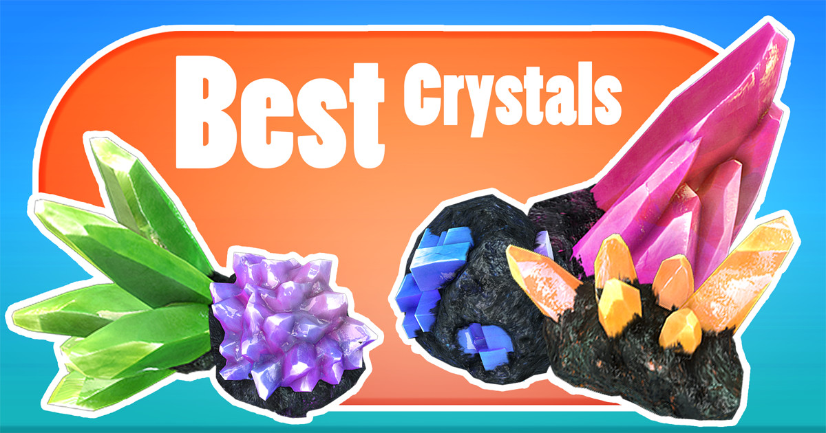 ArtStation - Best Crystals - 75 Crystal Gems | Game Assets