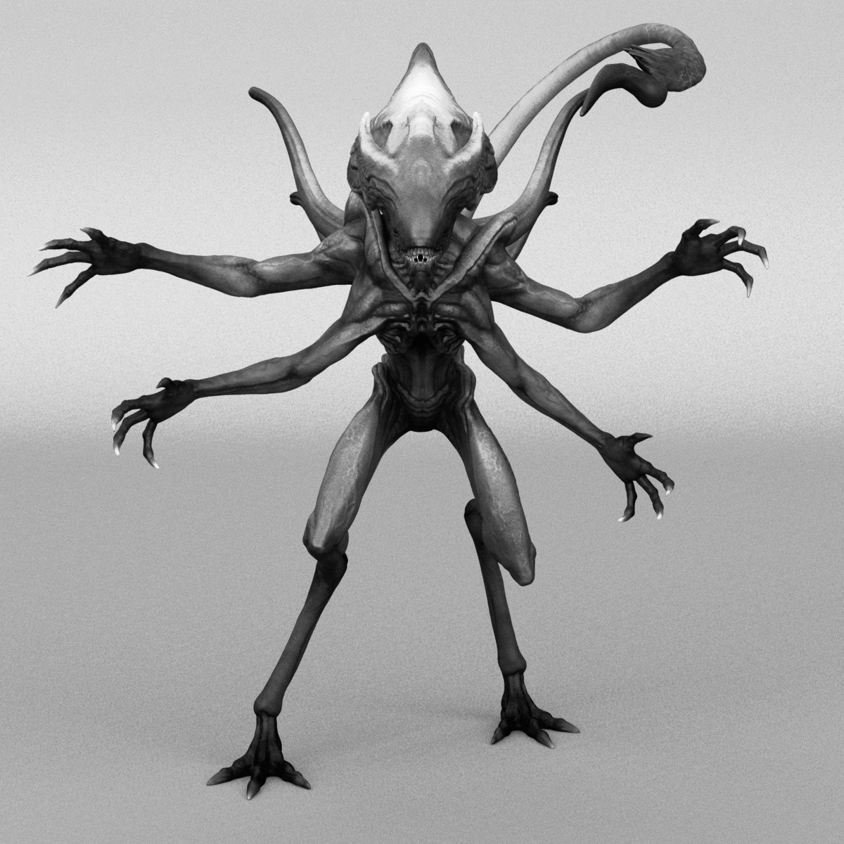 ArtStation - Alien Maya Rig | Resources