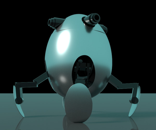 ArtStation - Walking Egg Maya Rig | Resources