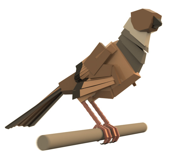 ArtStation - Boxy Bird Maya Rig | Resources