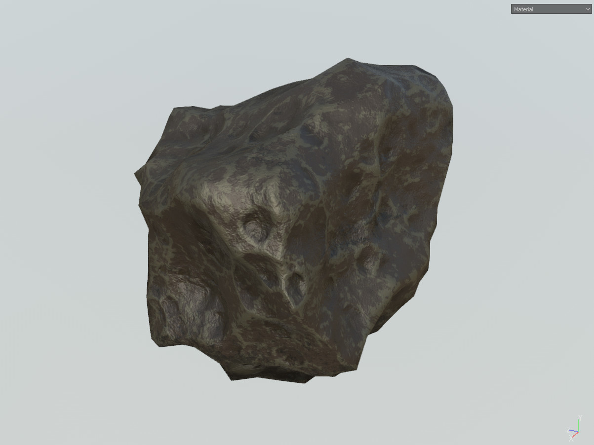 ArtStation - Low poly Realistic Meteor Pack | Game Assets