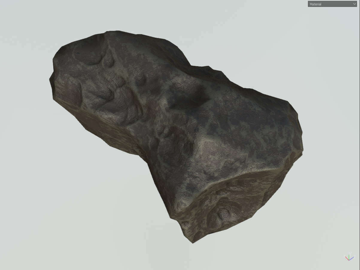 ArtStation - Low poly Realistic Meteor Pack | Game Assets