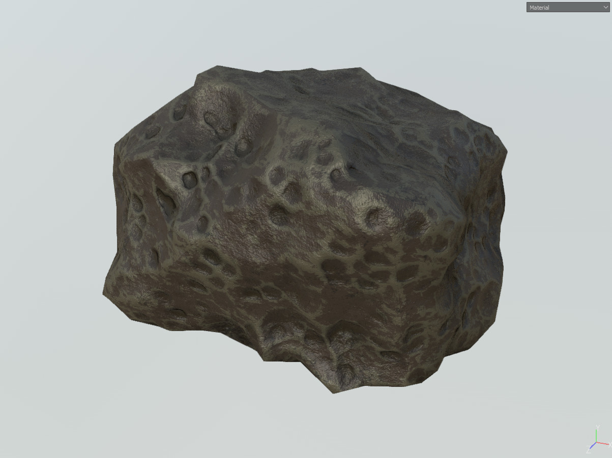 ArtStation - Low poly Realistic Meteor Pack | Game Assets