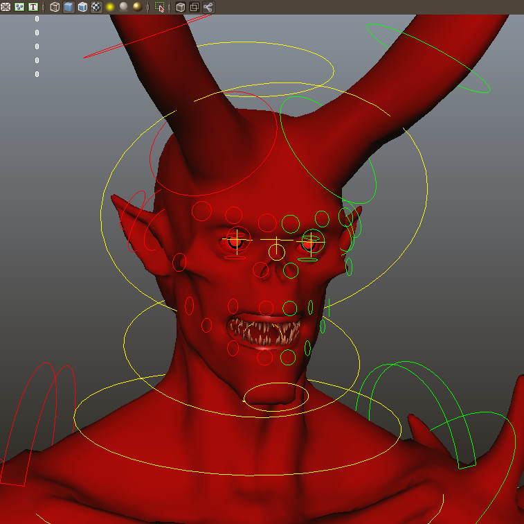 Truong CG Artist - Demon (big guy) Maya Rig
