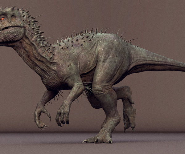 ArtStation - Irex Dinosaur Maya Rig | Resources