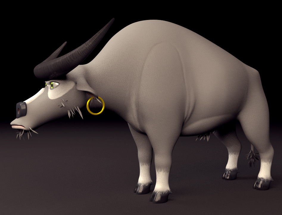 ArtStation - Ox Cartoon Rig | Resources