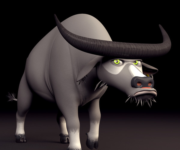 ArtStation - Ox Cartoon Rig | Resources