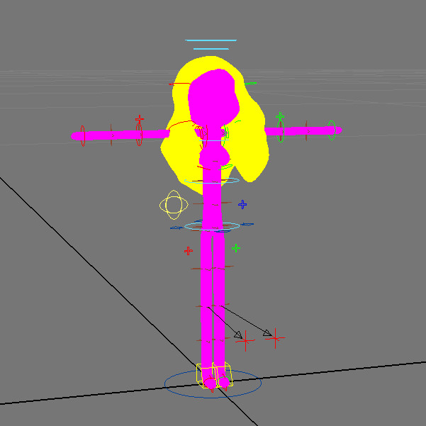 ArtStation - Stick Man Maya Rig | Resources