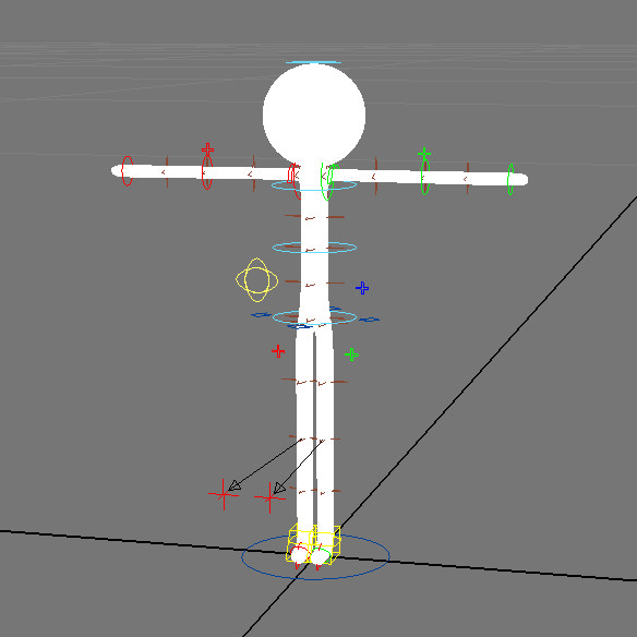 ArtStation - Stick Man Maya Rig | Resources