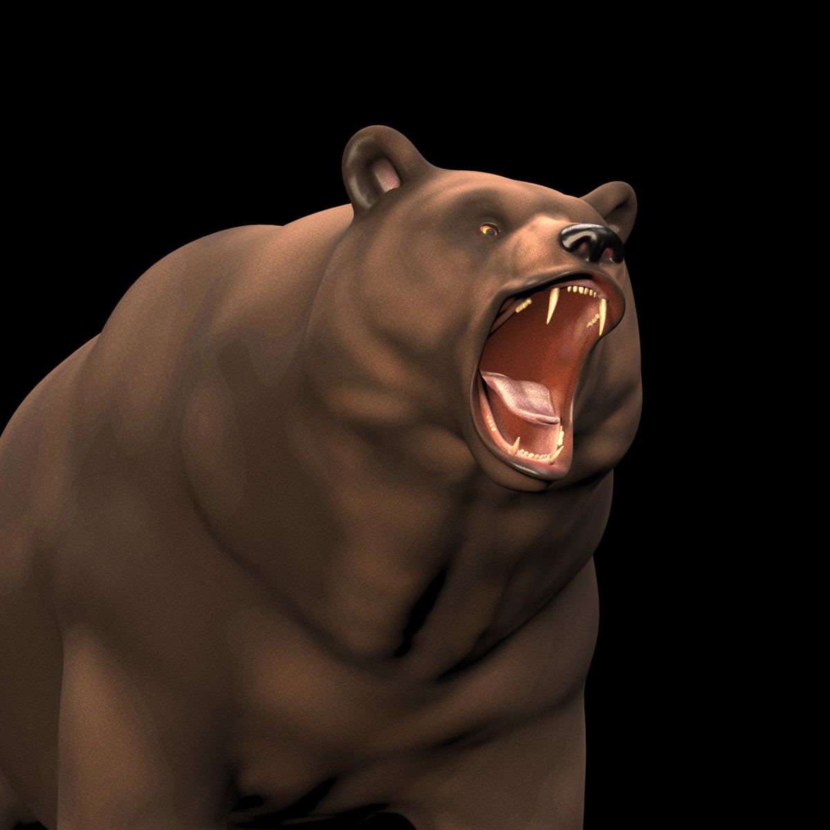 ArtStation - Bear Maya Rig | Resources