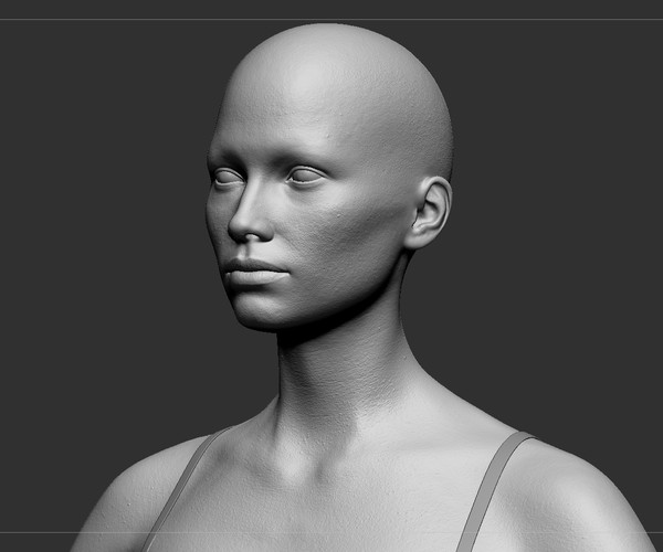 ArtStation - Skinny Female Basemesh | Resources