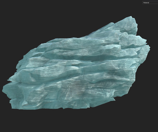 ArtStation - Low poly Ice Blocky Modular Pack | Game Assets