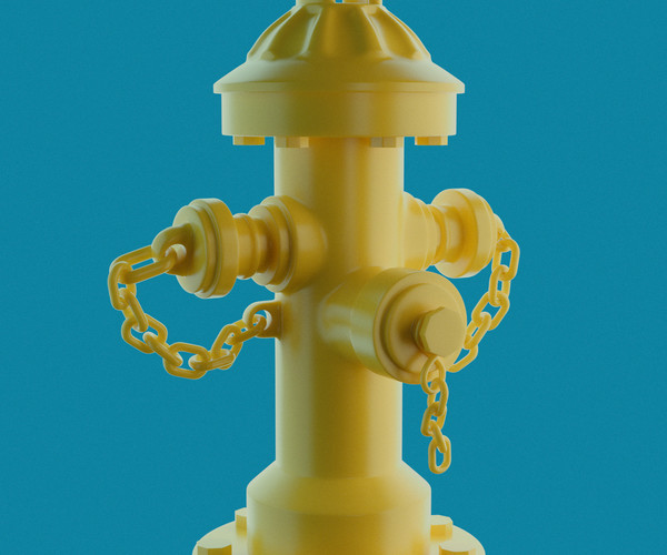 ArtStation - Fire hydrant | Game Assets