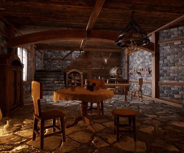 ArtStation - Medieval Interior Set | Resources