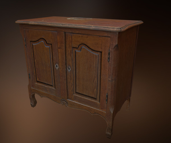 ArtStation - Old commode | Resources