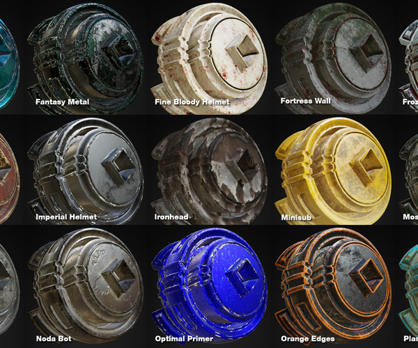 ArtStation - Substance Painter Smart Materials Vol. 2 | Resources