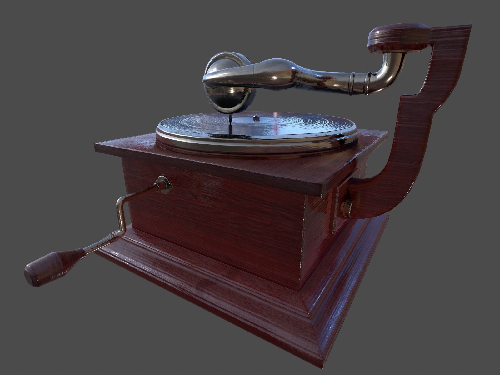 ArtStation - Phonograph - PBR | Game Assets