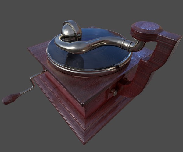 ArtStation - Phonograph - PBR | Game Assets
