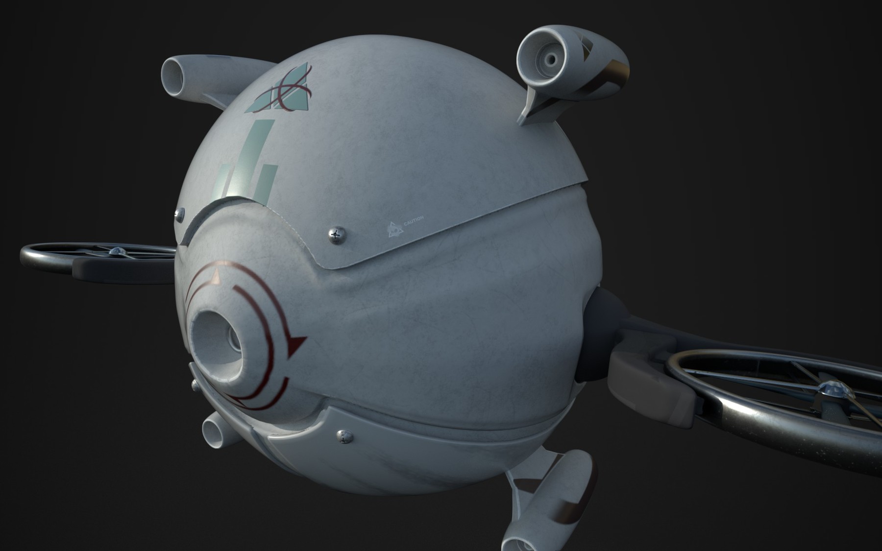 ArtStation - Sci-Fi Drone Model | Resources