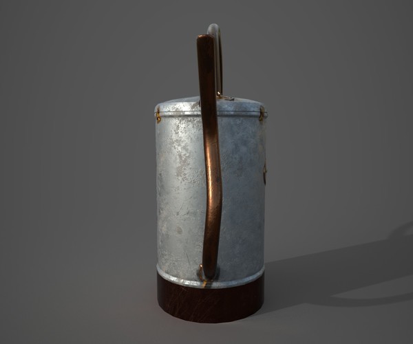 ArtStation - Watering Can PBR textures Real World Scaling Low-poly 3D ...