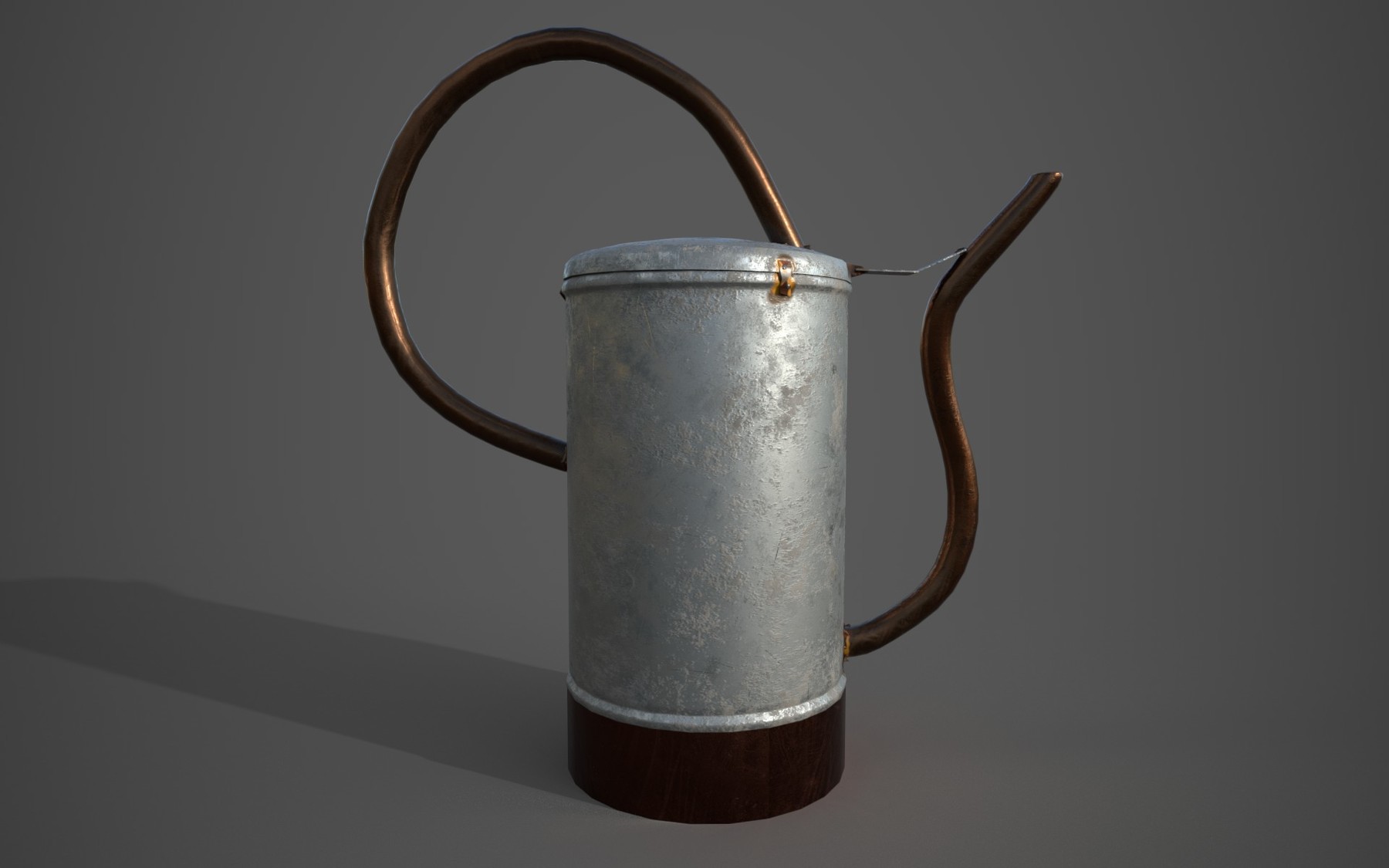 ArtStation - Watering Can PBR textures Real World Scaling Low-poly 3D ...