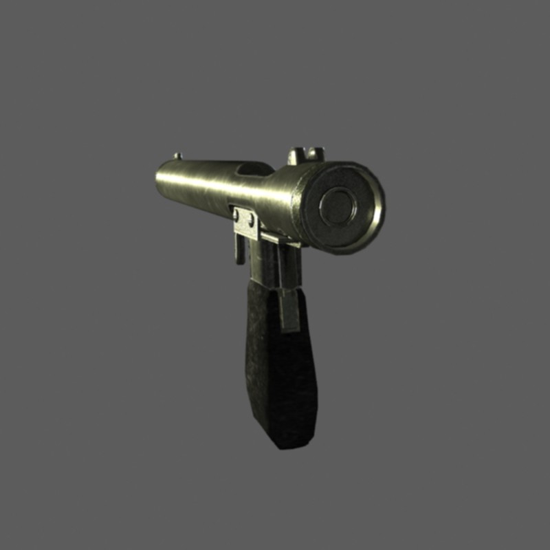 ArtStation - Welrod MK2 pistol | Resources