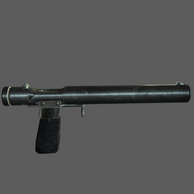 ArtStation - Welrod MK2 pistol | Resources