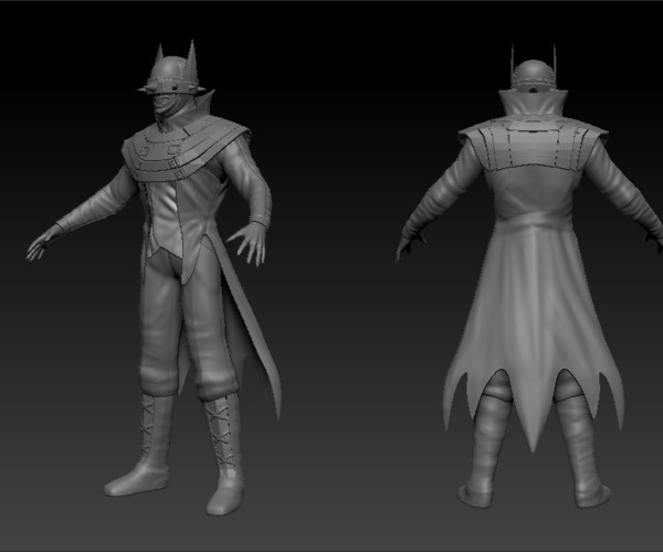 ArtStation - The Batman who laughs - 3D model | Resources
