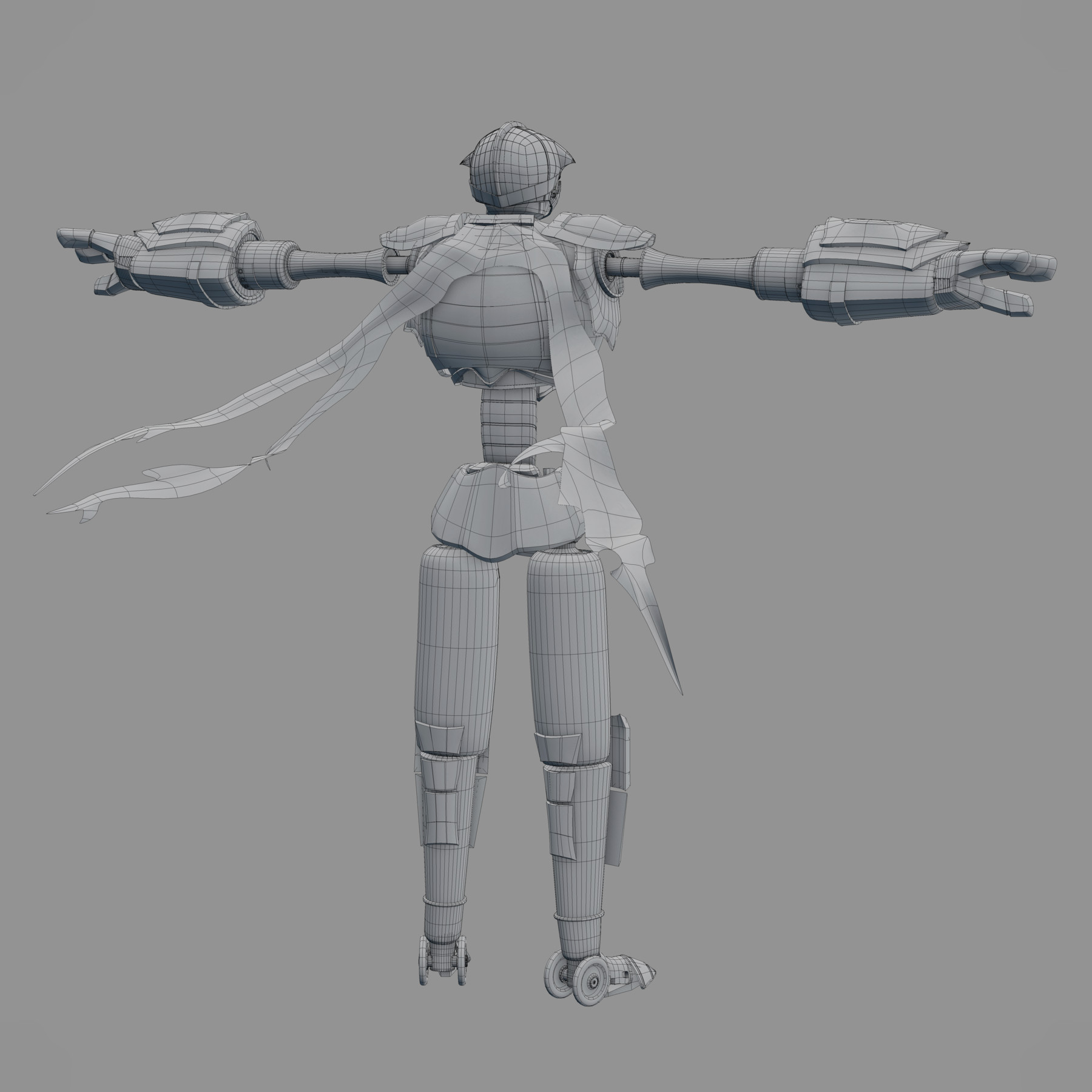 ArtStation - Rigged robot character - 3D model | Resources