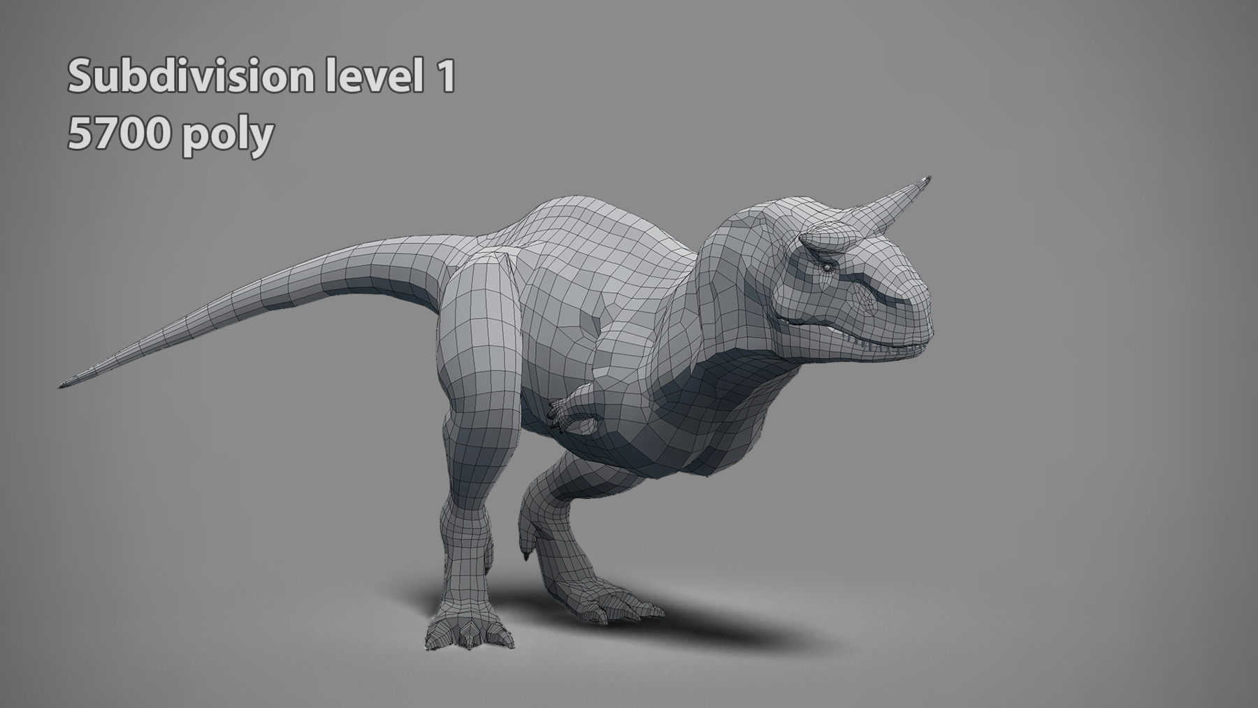 ArtStation - Carnotaurus dinosaur - 3D model | Resources
