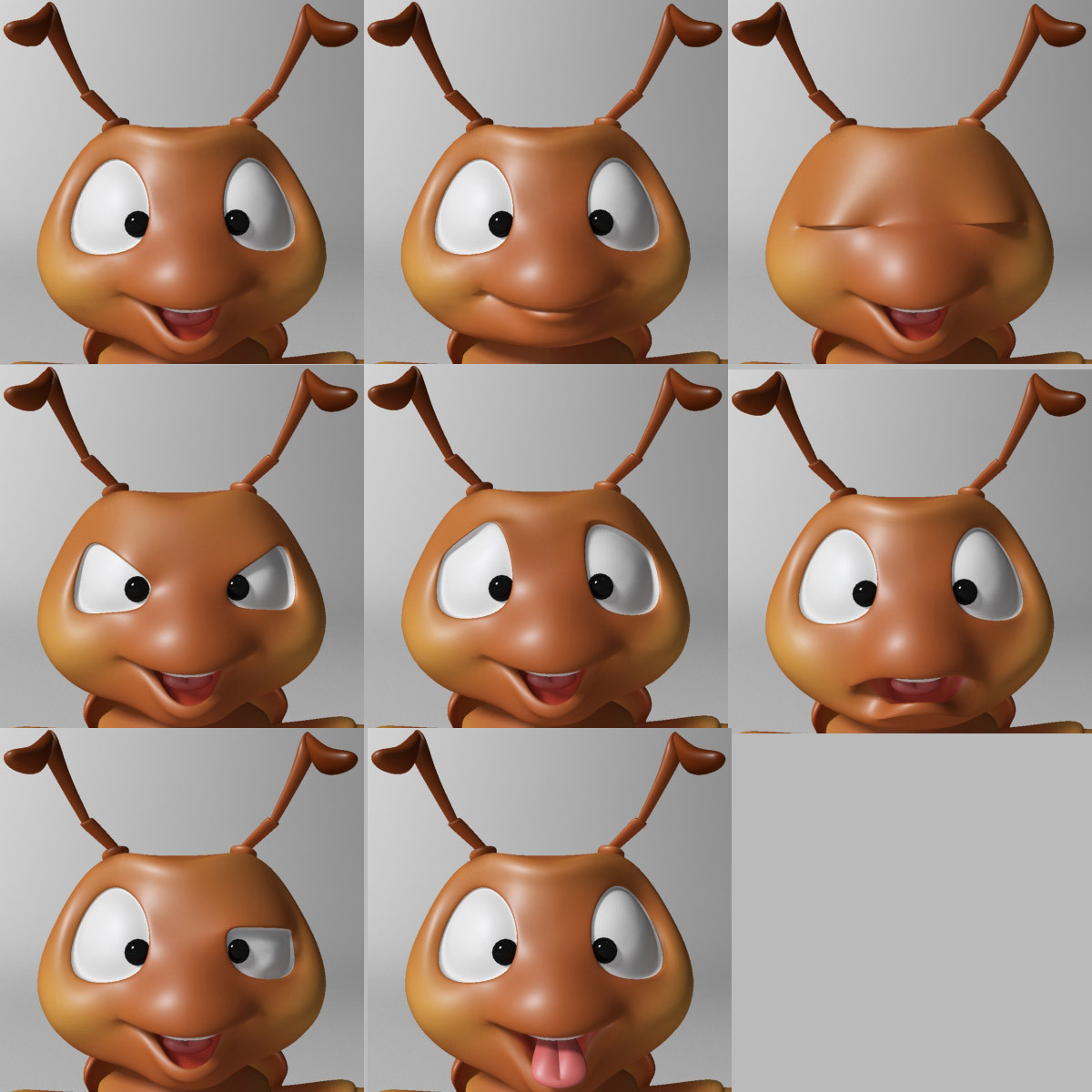 ArtStation - Cartoon Firefly 3D model RIGGED | Resources