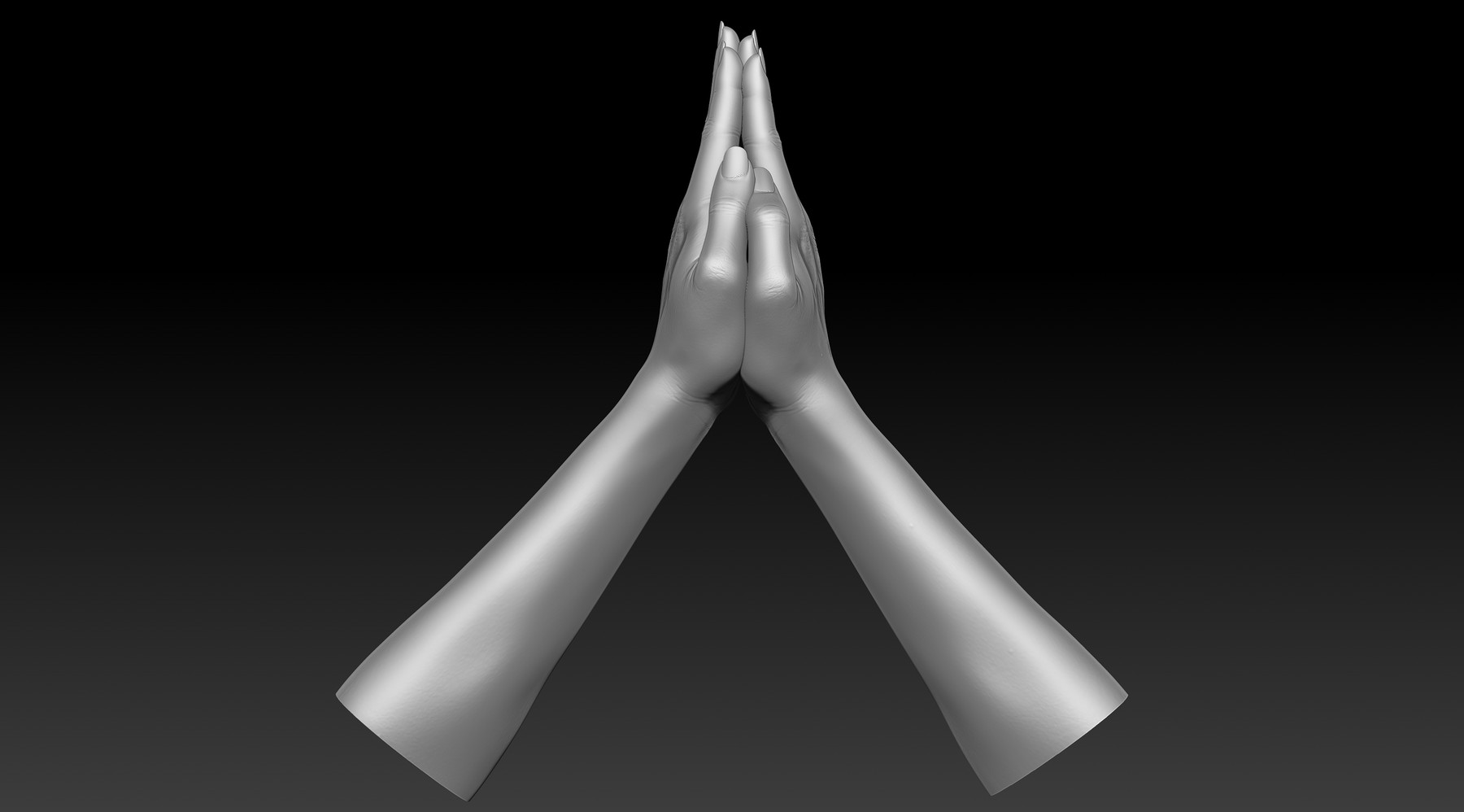 ArtStation - 3D Printable Female Hands 20 Poses Pack | Resources
