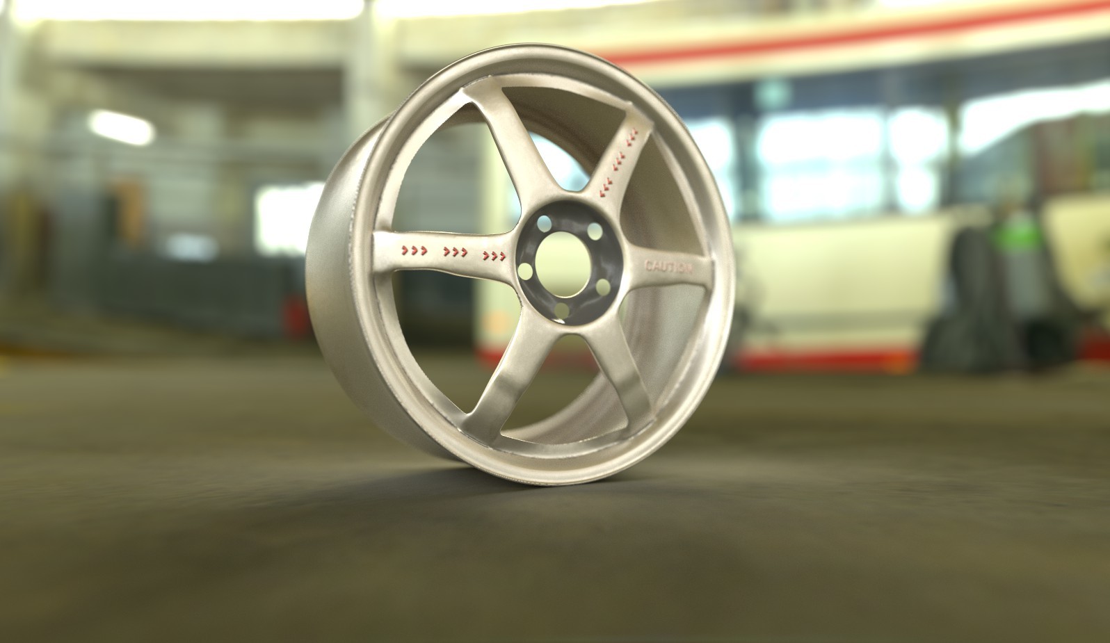 ArtStation - Low-poly car rims - Volk inspired, different looks | Resources