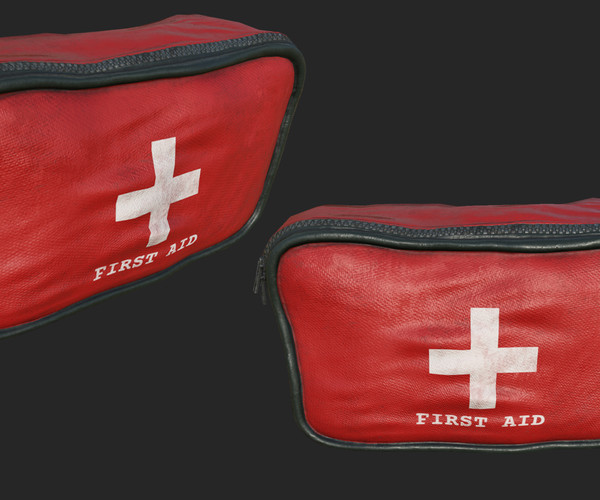 ArtStation - First Aid Kit PBR | Game Assets